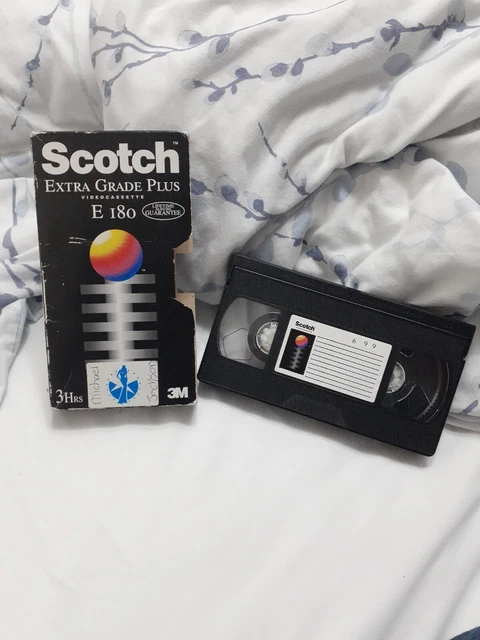 SCOTCH EXTRA GRADE Plus VHS Video Cassette Tape Used £0.99 - PicClick UK