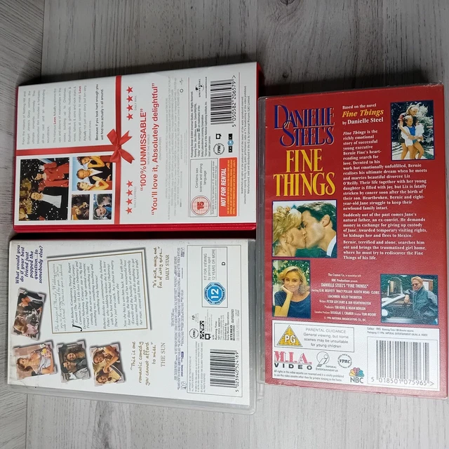 COMEDY & DRAMA Vhs Bundle Vhs Tapes - Rare Retro Movie Series 3 X Tapes ...