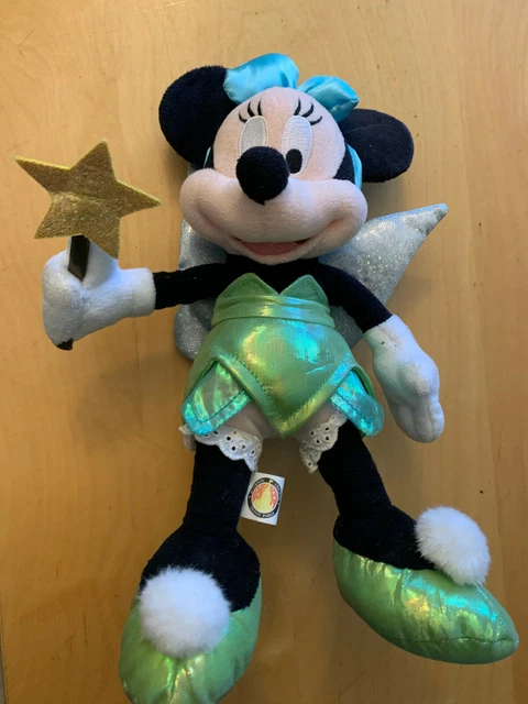 WALT DISNEY WORLD Minnie Mouse 11" Plush With Magic Wand - Preowned $22 ...