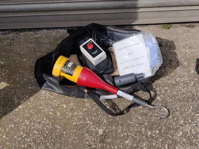 METROHM EDGCUMBE HIGH Voltage Detector 25kva & Proving Unit HVD03 Live ...