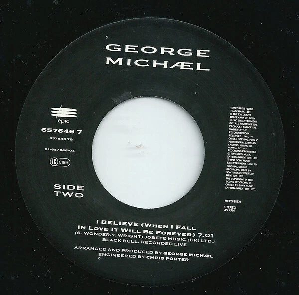 GEORGE MICHAEL, ELTON John - Don't Let The Sun Go Down On Me (7 Zoll ...