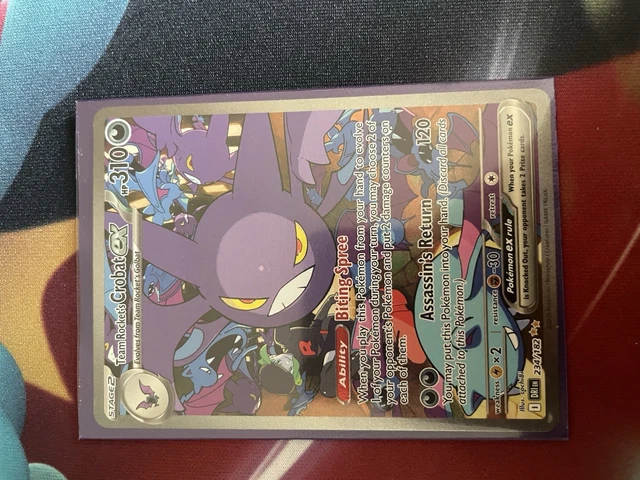 POKÉMON TCG TEAM Rockets Crobat EX Destined Rivals #234/182 £73.48 ...
