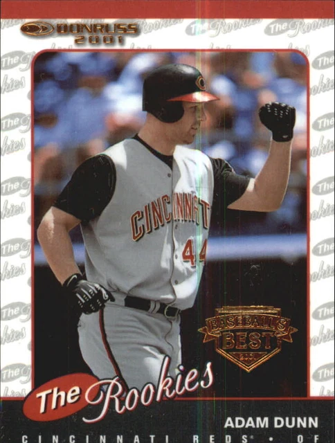 CARTE DE BASEBALL 2001 Donruss Baseball's Best Bronze Rookies #R1 Adam ...