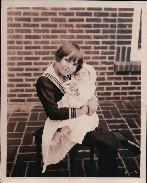VINTAGE 8X10 FOTO Child Actor Bobby Nelson Silencioso Película & Early ...