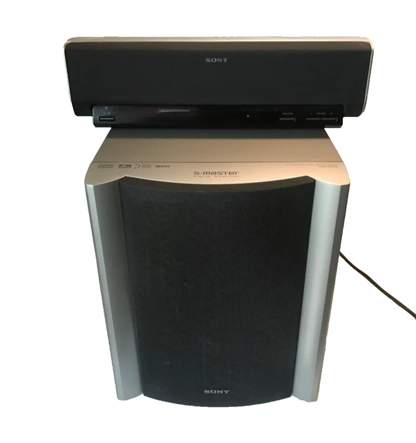 SONY SA-WSRD1 & Ss-Ctrd1 For A Dvd Recorder Home Theatre System Silver ...