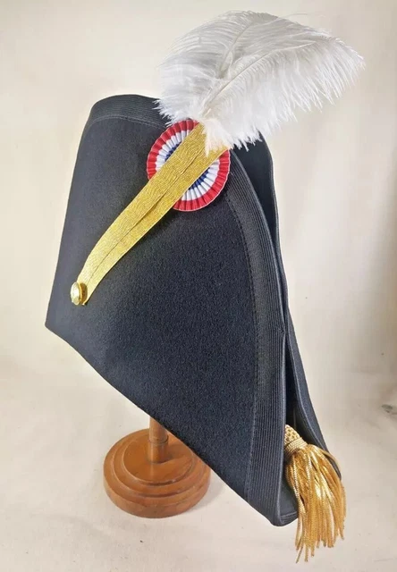 NAPOLEONIC 17TH 18TH Century British/US General Sr Officers Bicorn Hat ...