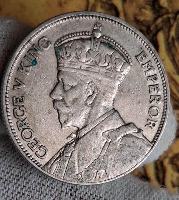 SILVER FLORIN TWO Shillings Coin 1934 New Zealand .500 Silver 2 ...