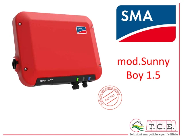 INVERTER FOTOVOLTAICO SMA mod. SUNNY BOY 1.5 1VL 40 - string inverter ...