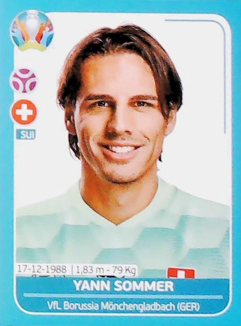 435 SUI 7 Yann Sommer Figurina Sticker UEFA EURO 2020 EUR 1,00 ...