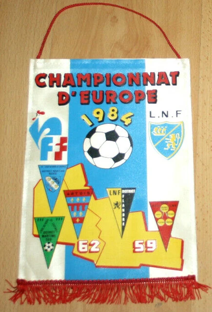 FOOTBALL FANION CHAMPIONNAT d'Europe des Nations Lens Lille France UEFA ...