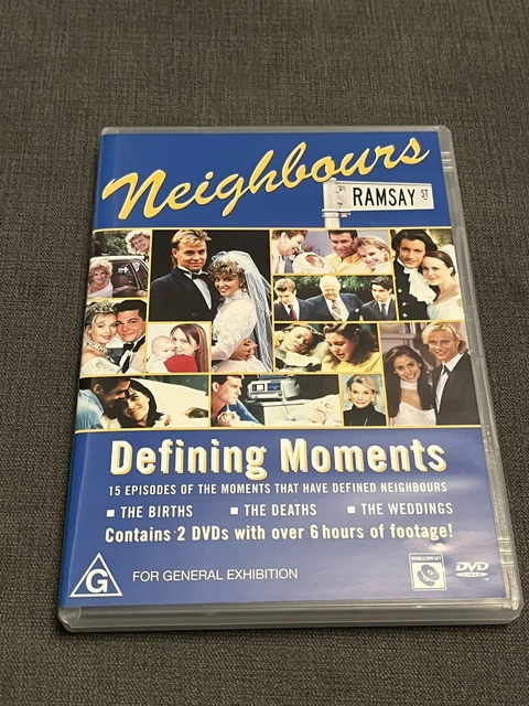 NEIGHBOURS - DEFINING Moments Dvd 2 Dvds Rare Region All £12.50 ...