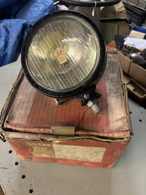 VINTAGE LUCAS HEADLAMP HEADLIGHT LAND ROVER SERIES ONE 1 80” Tractor ...