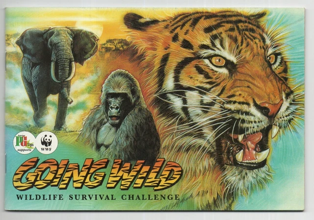 GOING WILD EMPTY Unused Brooke Bond Album 1994 With Order Form Mint ...