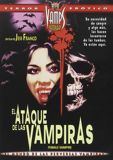 FEMALE VAMPIRE AKA Erotikill (1973) Dvd R2 Lina Romay Jess Franco £17. ...