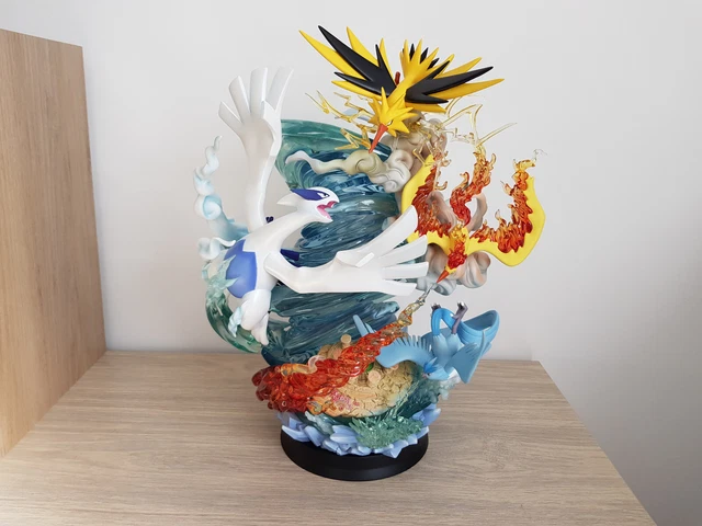 STATUE LUGIA & Legendary Birds - Pokémon MFC Studios - Articuno Zapdos ...