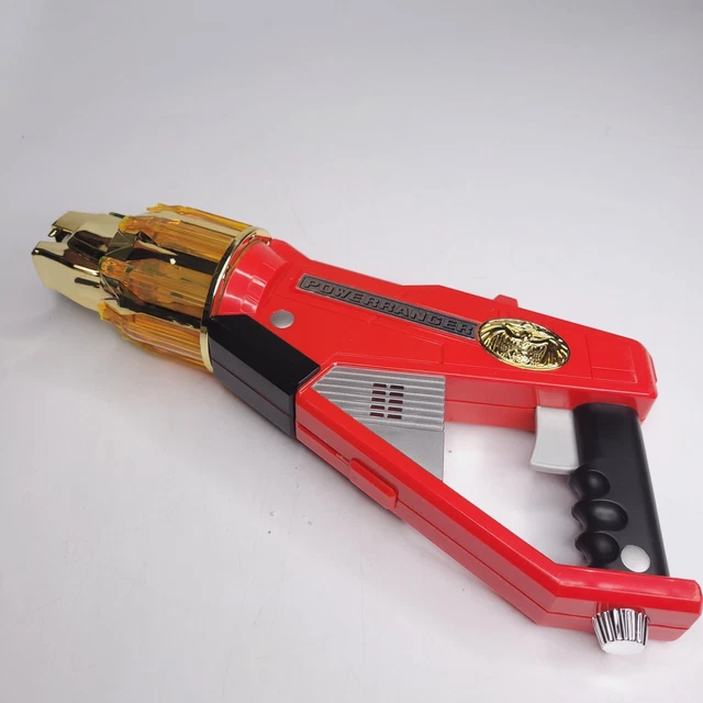 POWER RANGERS WILD Force pistolet rouge lion blaster sons LIghts 2001 ...