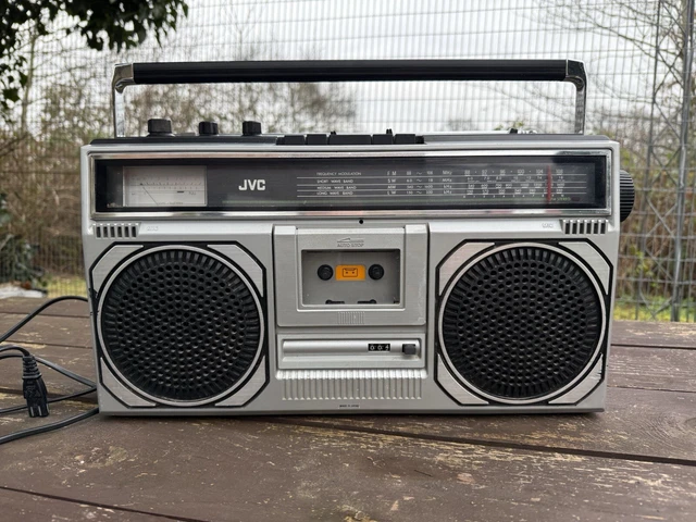 VINTAGE JVC MODEL RC-545LB Boombox-Radio-Cassette £120.00 - PicClick UK