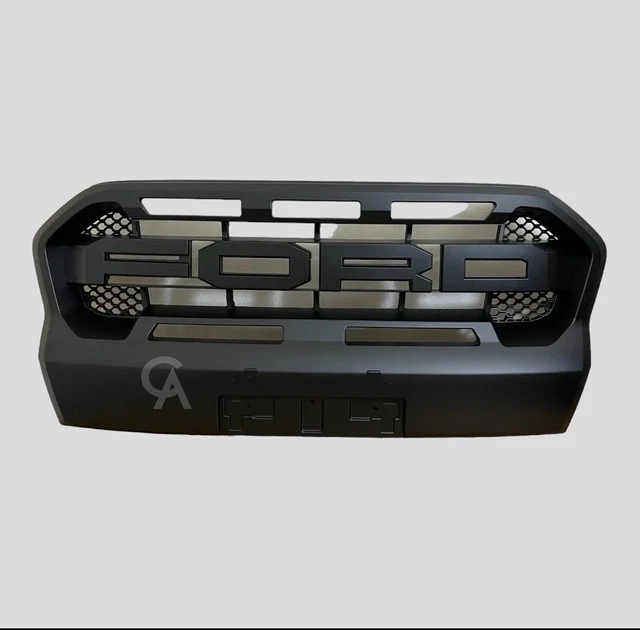 FORD RANGER T7 Black Front Grill Grille Raptor Style Bumper 2015-17 UK ...