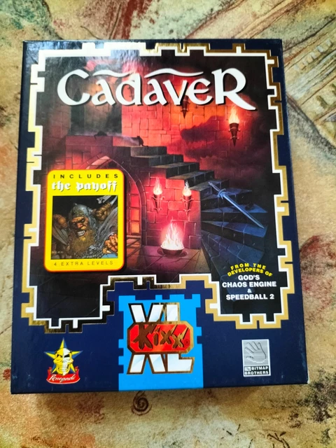 CADAVER_COMMODORE_AMIGA_500_BITMAP_BROTHERS_RETROGAMING_BIG BOX_JEU ...