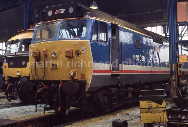 OLD OAK COMMON Class 50 50030 5.3.88 Original Kodachrome Slide DS010 £2 ...