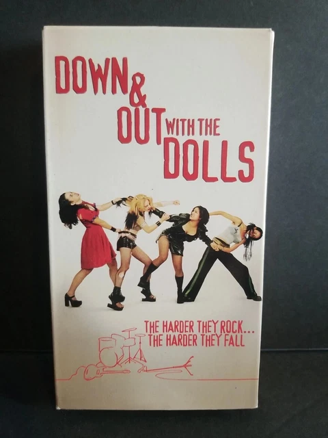 DOWN & OUT With The Dolls Vhs Rock music Janis Tanaka Lemmy Kilmister ...
