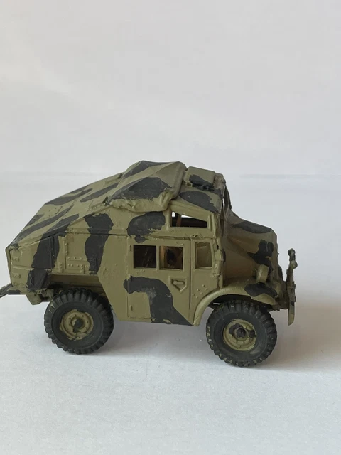 WWII BRITISH ARMY QUAD TRACTOR UNIT - 1/72 Scale - Built & Painted ...