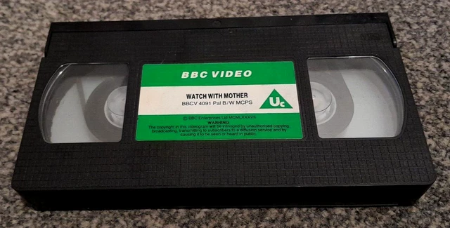 WATCH WITH MOTHER Bbc Video Andy Pandy C3 Tape Only Pal Vhs Video ...