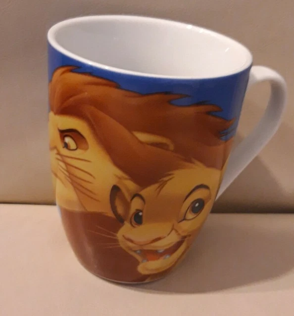 DISNEY THE LION King Mug Simba, Mufasa, Rafiki And Timon On Disney ...