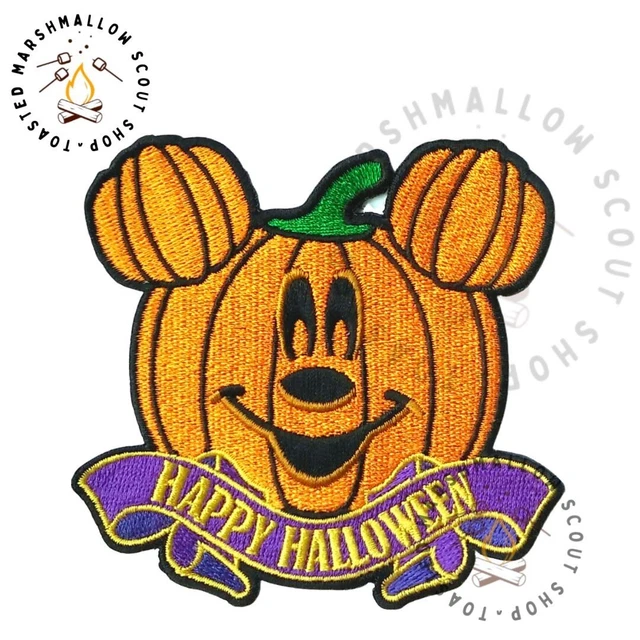 HALLOWEEN MICKEY MOUSE Badge / Patch Scouts Girl Guides Camp Blanket ...