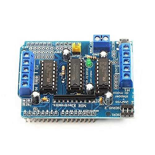 L293D DUAL MOTOR Drive Expansion Board Motor Control Shield For Arduino ...