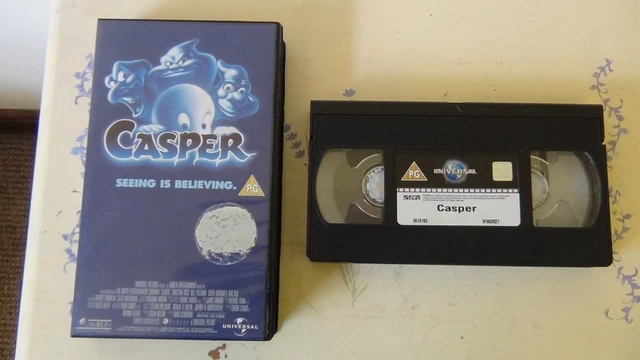 CASPER VHS VIDEO Tape PAL £0.99 - PicClick UK