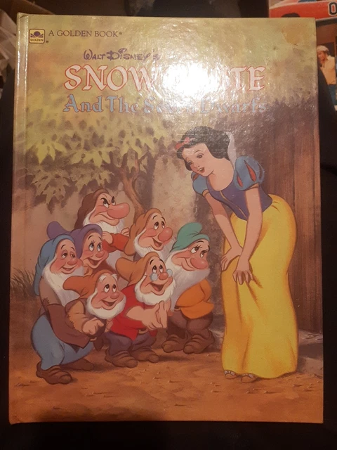 A GOLDEN BOOK - Walt Disney's Snow White and the Seven Dwarfs,1984 £1. ...