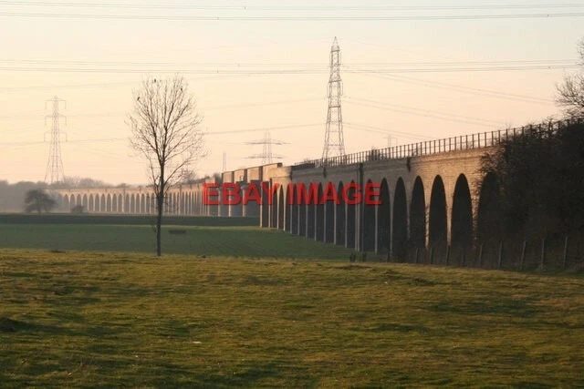 PHOTO CLIFTON Viaduct Redundant Viaduct Over The Trent At Dusk EUR 3,90 ...