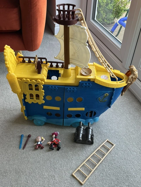 DISNEY CAPTAIN JAKE And The Never Land Pirates Mighty Colossus Playset ...