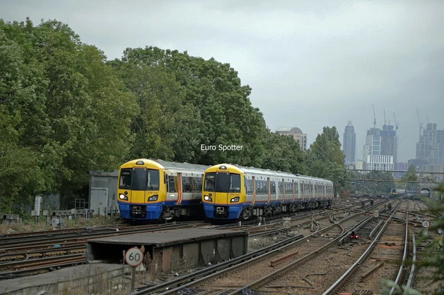 B127 35MM SLIDE London Overground Class 378 378216 & 378202 @ Clapham Jct (MG) £3.54 - PicClick UK