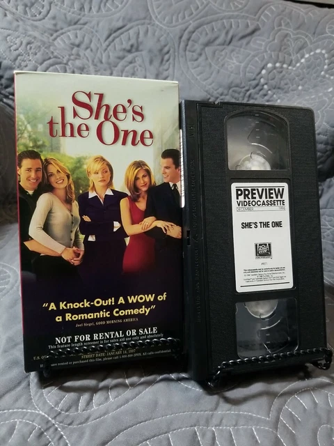 SHES THE ONE VHS Cameron Diaz Mike Mcglone Jennifer Aniston Screener ...