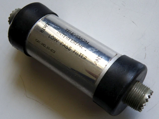 1970S TANDY RADIO SHACK 21-512 TV INTERFERENCE LOW-PASS FILTER FOR CB ...