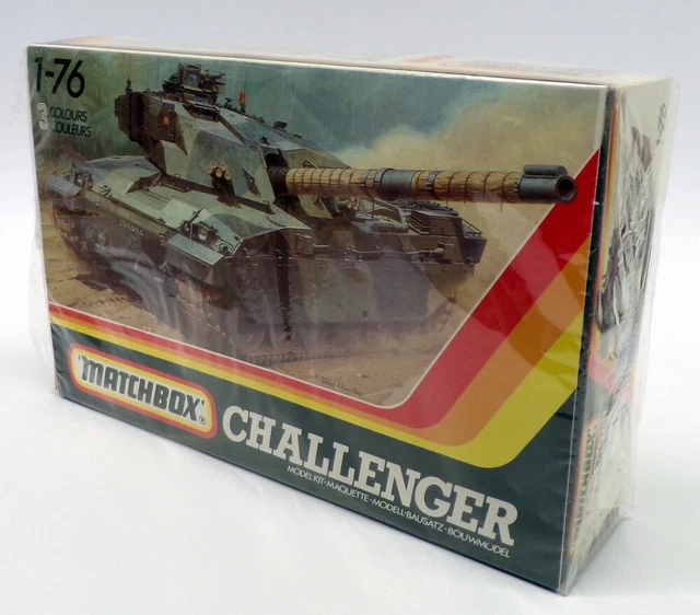 MATCHBOX 1/76 SCALE Model Kit PK-178 - Challenger (MBT) Tank £24.99 ...