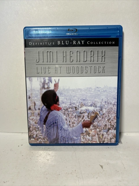 JIMI HENDRIX - Live at Woodstock (Blu-ray Disc, 2008) With Booklet ...