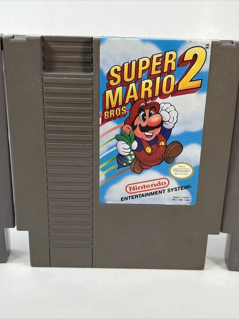 SUPER MARIO BROS NES Nintendo Original Games Trilogy 1 2 3 Duck Hunt ...
