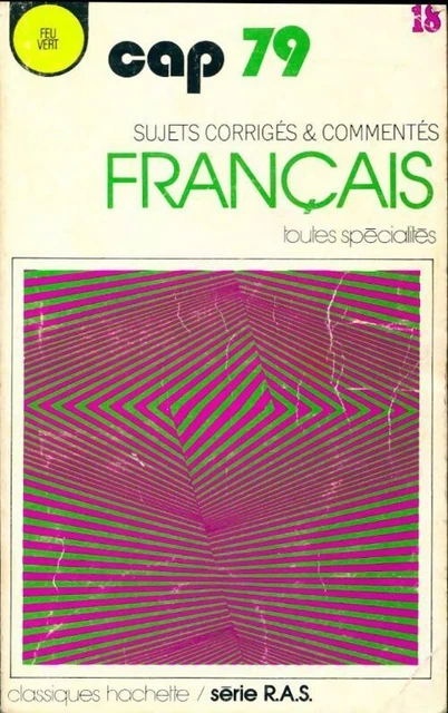 FRANÇAIS CAP. SUJETS corrigés et comm... - Inconnu - V205708 EUR 5,50 ...