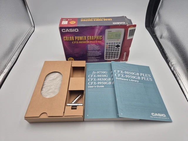 CASIO CFX-9850GB PLUS Graphic Calculator $30.00 - PicClick AU