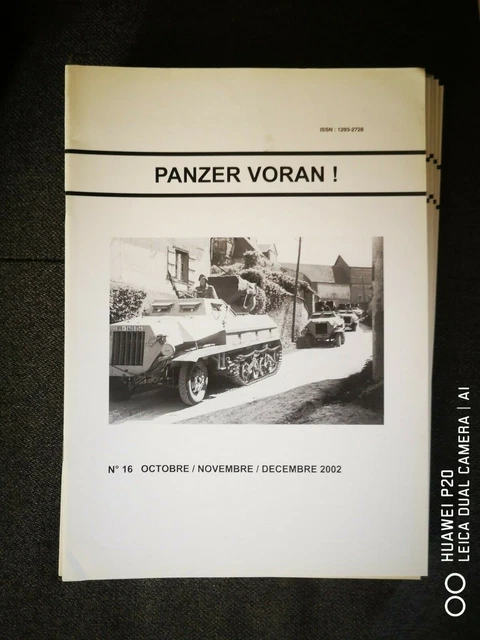PANZER VORAN NUMÉRO 16 N° Alain Verwicht Ss Waffen Wehrmacht Heimdal ...
