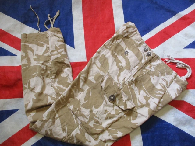 BRITISH ARMY ISSUE DESERT dpm ddpm CAMO combat SOLDIER 95 cs95 TROUSERS ...