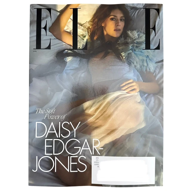 ELLE MAGAZINE APRIL 2025 The Soft Power of Daisy Edgar-Jones $3.45 ...