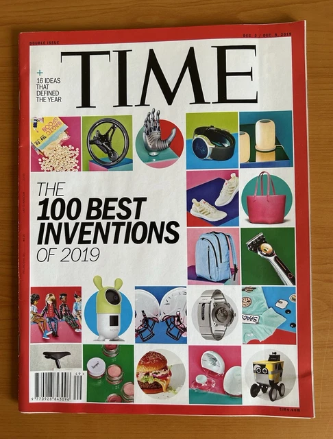 TIME MAGAZINE DOUBLE Issue Dec 2019 The 100 Best Inventions of 2019 ...
