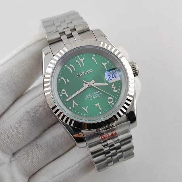 MONTRE SEIKO MOD Automatique Cadran Blanc EUR 127,50 - PicClick FR