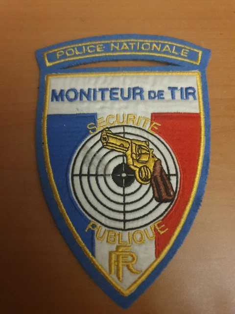 ECUSSON DE POITRINE police - Moniteur de tir sécurité publique (avant ...