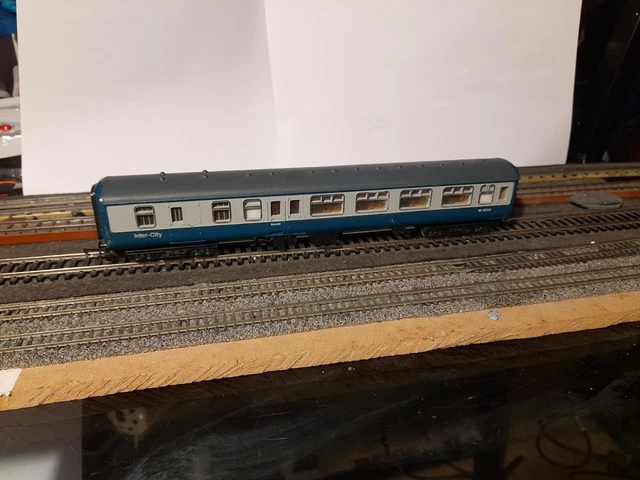 HORNBY OO GAUGE Intercity Coach With Silver Windows £5.92 - PicClick UK