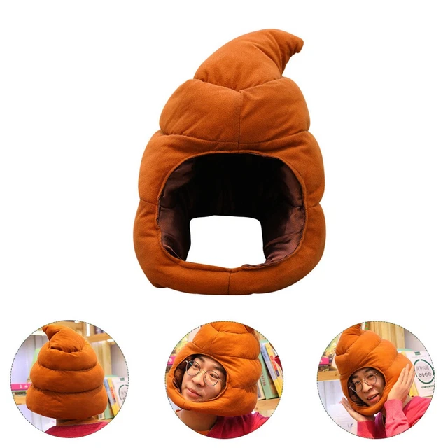 PARTY STYLISH DESIGN Poop Hat Hat Adorable Head Cover Decor $75.45 ...